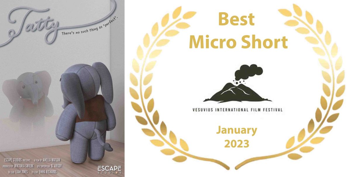 “Tatty” Wins “Best Micro Short” at Vesuvius Film Fest – THE ART OF ...