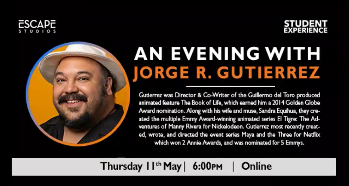 “An Evening With…” Jorge R Gutierrez May 11th – THE ART OF VISUAL ...