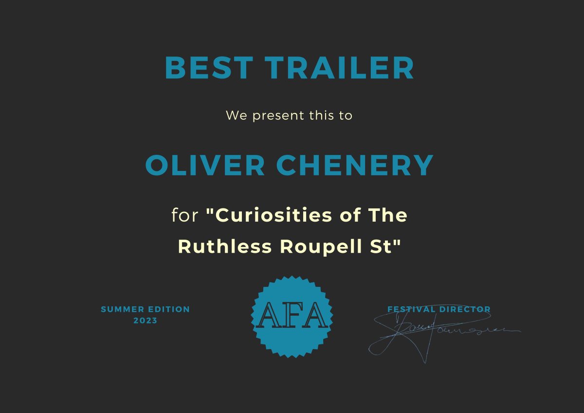Curiosities of The Ruthless Roupell St Wins “Best Trailer” at AFA – THE ...