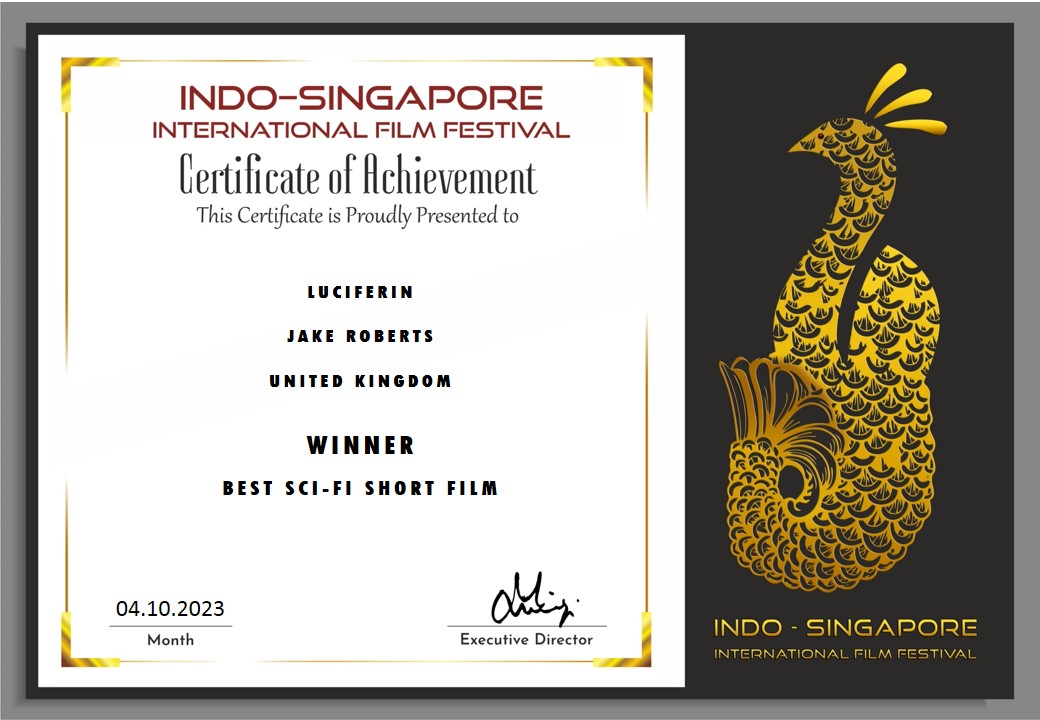 “Luciferin” Wins “Best Sci-Fi” at Indo-Singapore Film Fest – THE ART OF ...