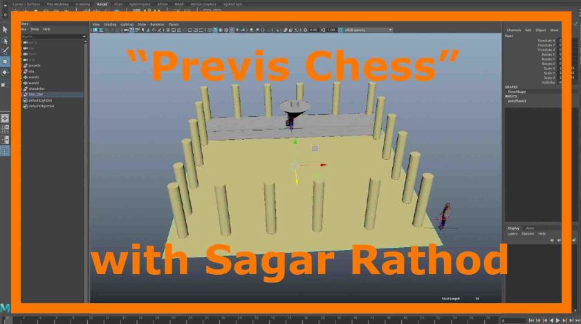 “Pre-Vis Chess” with Sagar Rathod – THE ART OF VISUAL EFFECTS AT ESCAPE ...