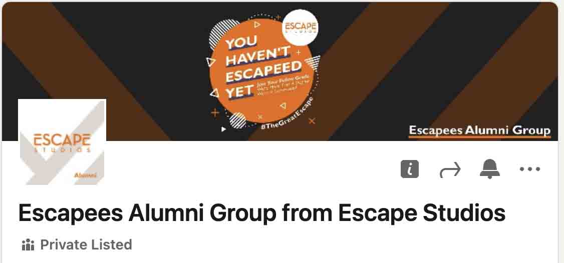 Join the Escape Alumni Group at Linkedin – THE ART OF VISUAL EFFECTS AT ...
