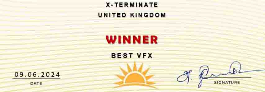 X-Terminate Wins “Best VFX” at Makizhmithran Film Festival – THE ART OF ...