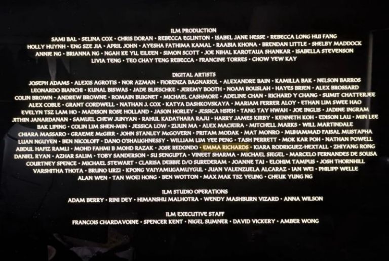 Escapee Emma Richards Earns “Lord of the Rings” Screen Credit – THE ART ...
