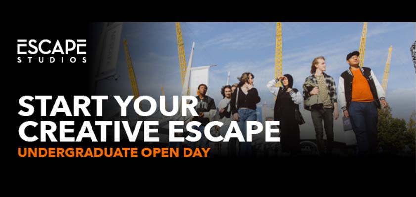 Escape Studios’ UG Open Day Sat 19 Oct 2024 – THE ART OF VISUAL EFFECTS ...