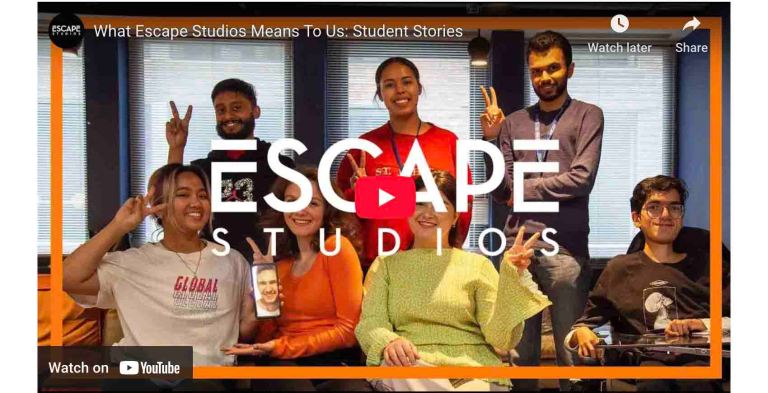 What Escape Studios Means to Us: Student Stories – THE ART OF VISUAL ...